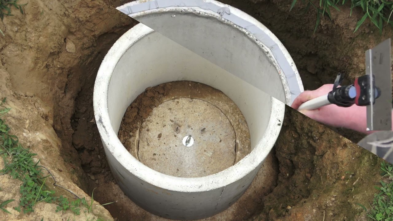 How To Install Precast Concrete Septic Tank Riser