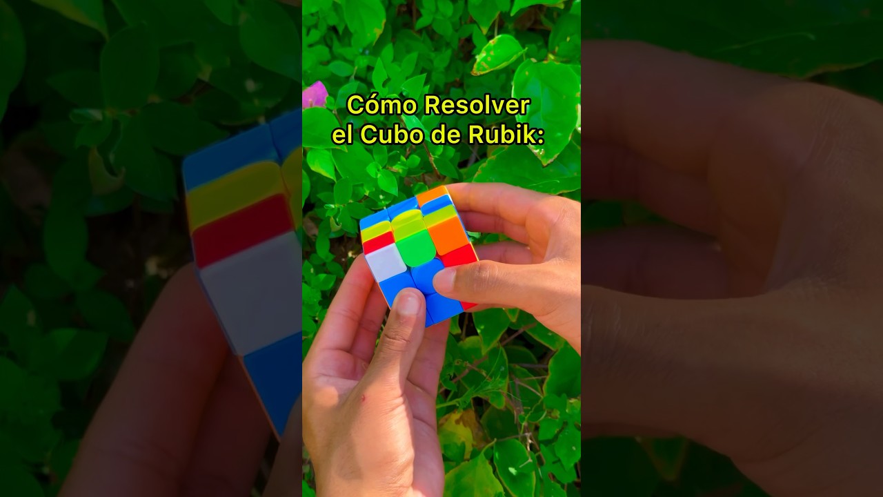 Aprende a resolver el cubo Rubik con un tutorial fácil y una melodía pegajosa creada por DJ Worker🎶