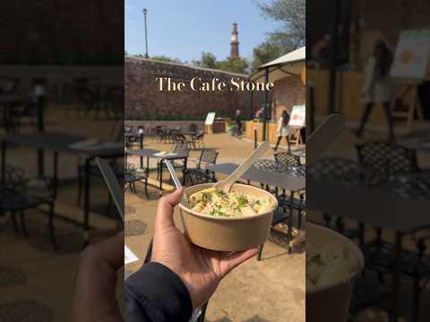 Best Hidden Gem Cafe in Delhi Mehrauli ~ The Cafe Stone #cafe #outdoorcafe #delhi #mehrauli