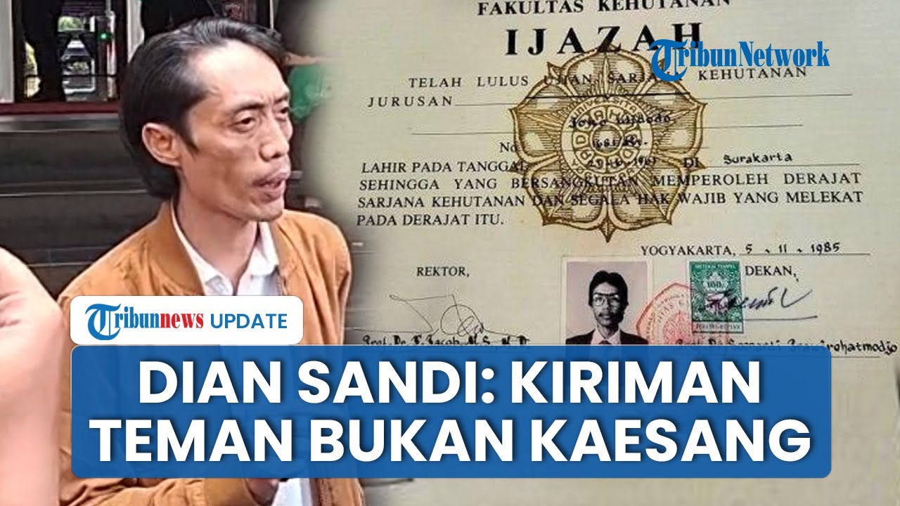 Terungkap Asal Usul Foto Ijazah Jokowi Beredar di Medsos, Dian Sandi: Kiriman Teman, Bukan ...