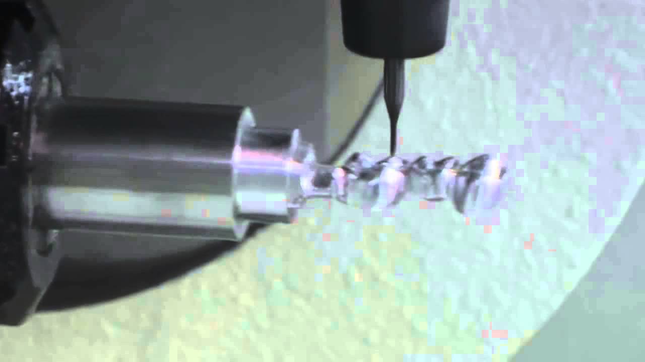 WorkNC Dental - 5-Axis milling of a 3 element bridge in the Bar process