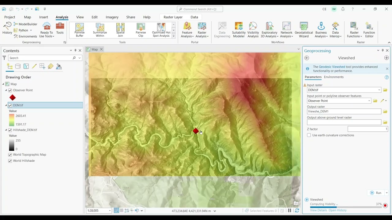 How To Create Viewsheds in ArcGIS Pro