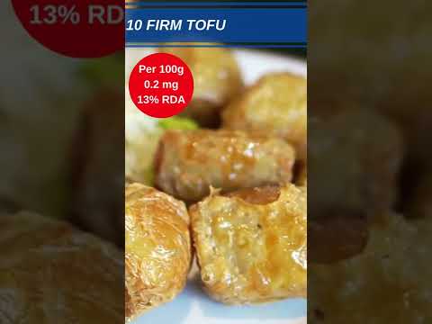10 FOODS HIGH IN VITAMIN B1 | Thiamine rich foods #shorts