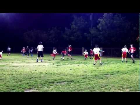 Khalid catches a slant pass for a touchdown. Hbfnl. Huntington Beach Friday night lights