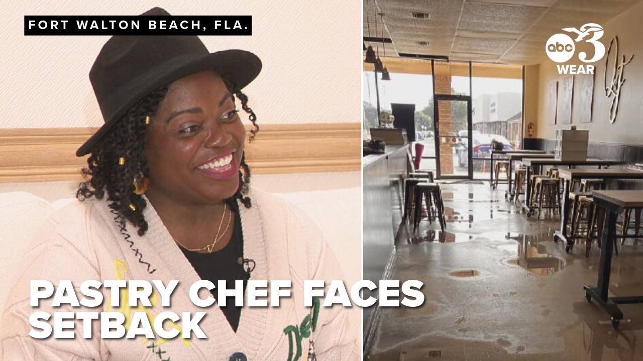 Fort Walton Beach pastry chef returns to Food Network show as fire shutters her shop