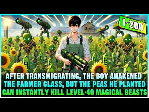boy unlocked Dave's plant system and is saving the world by planting peas and sunflowers!