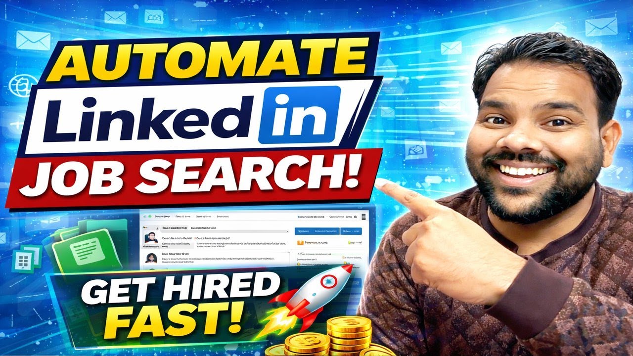 Automate LinkedIn Job Search Using Python 🔥 Apply Faster Than 90% People