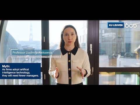 Myth Busters | Artificial Intelligence means fewer managers? | Prof. Liudmila Alekseeva