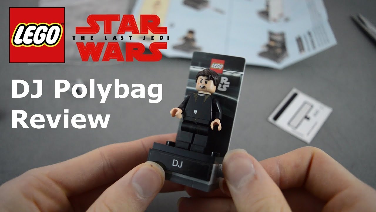 LEGO 40298 DJ Code Breaker polybag from Star Wars the Last Jedi Review