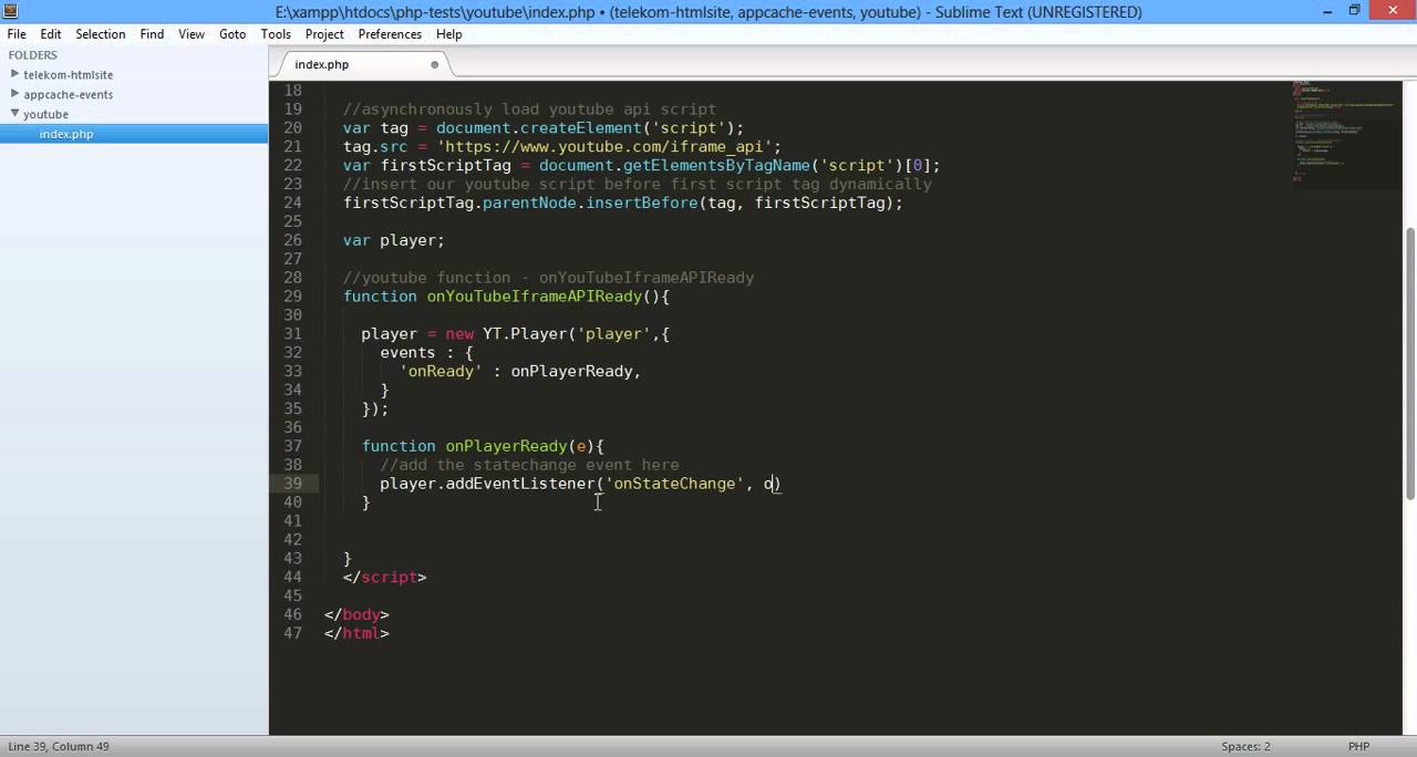 04  Easy Fix   Youtube iframe API   onStateChange event Fix for Safari 720p