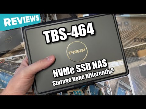 QNAP TBS 464 NVMe SSD NAS Review - A Truly Silent NAS with NVMe SSDs