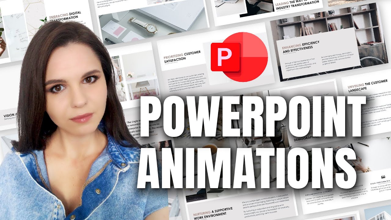 POWERPOINT ANIMATIONS TUTORIAL. LEARN HOW TO ANIMATE ANY POWERPOINT PRESENTATION QUCK AND EASY 🔥