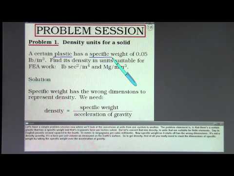 Structural Dynamic Introduction. Lecture 1, Part B.
