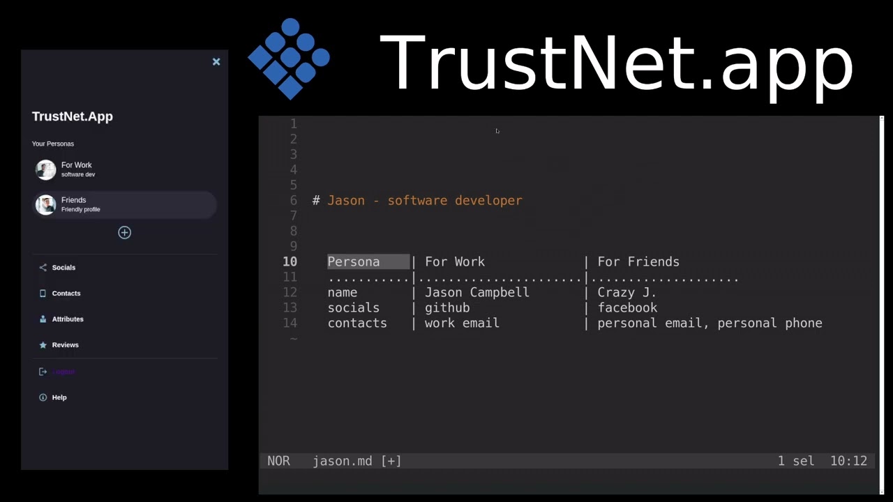 TrustNet.app beta release
