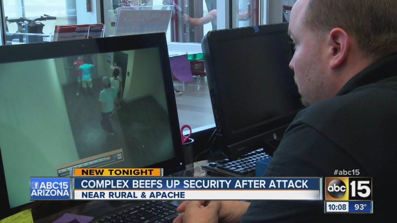 Apartment complex security upgrades