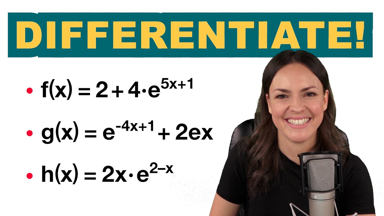 Derivatives of Exponential Functions – Calculus Easily Explained