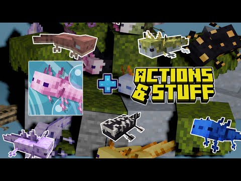 Amazing Axolotls - Minecraft Bedrock Texture Packs - CurseForge