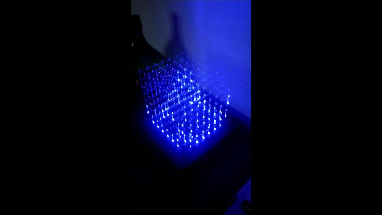 James Fotherby - LED hypercube 2