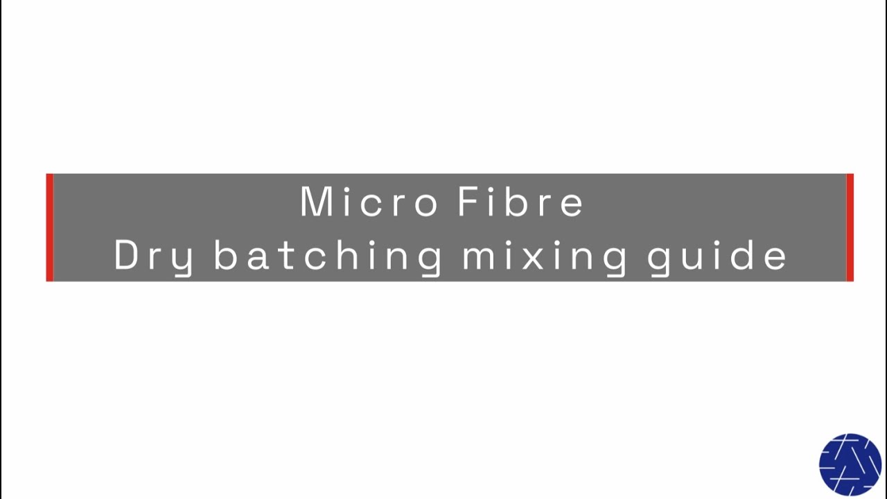 Dry Batch Adfil Micro Concrete Mixing Guide