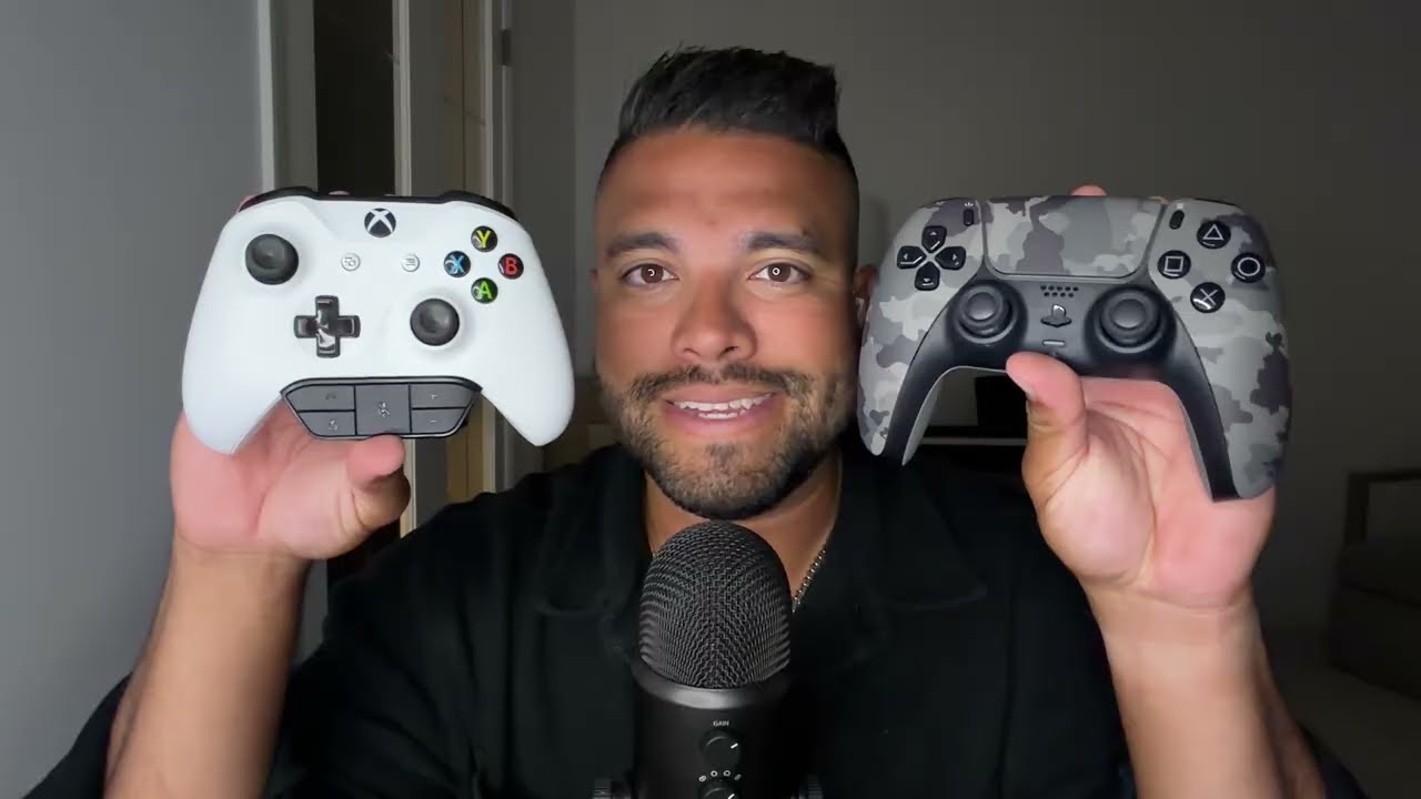 ASMR PS5 vs XBOX Controller (Which Sounds Better)