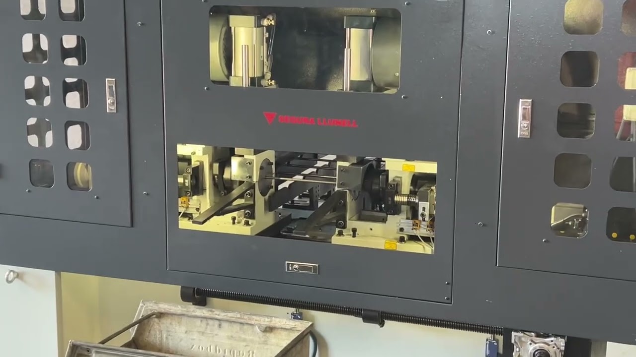 Biseladora de Doble Cabezal CNC