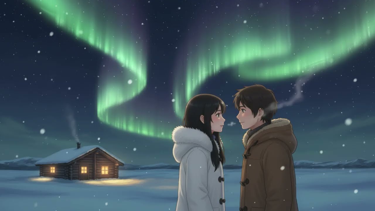 Aurora of Two Hearts 🌌❄️ | A 30-Day AI Cinematic Winter Love Story in Lapland