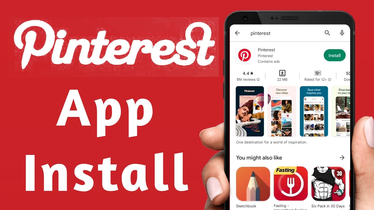 How to Install Pinterest App in Google Play Store