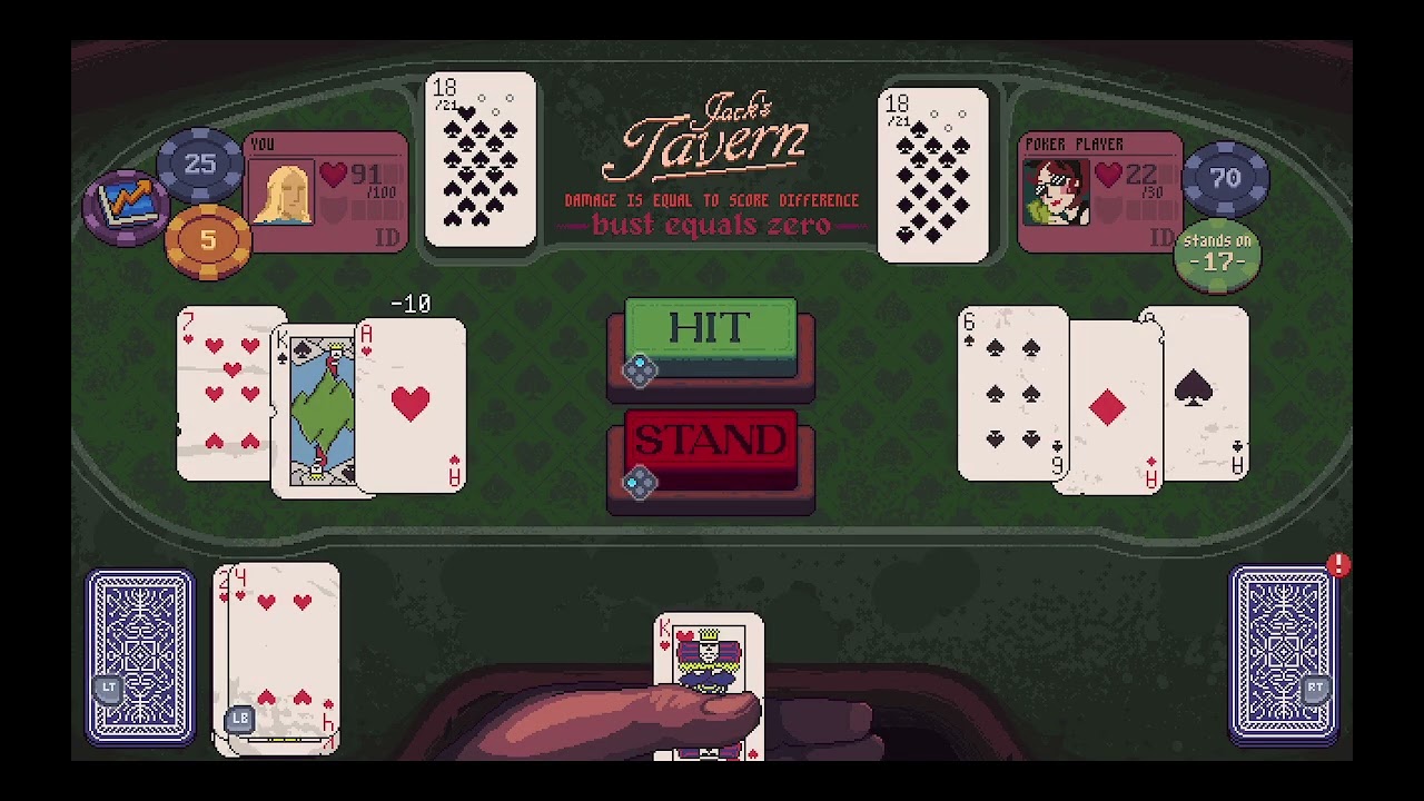 Blackjack for Gamers (Day 1 Release) | Dungeons and Degenerate Gamblers (Steam Deck)