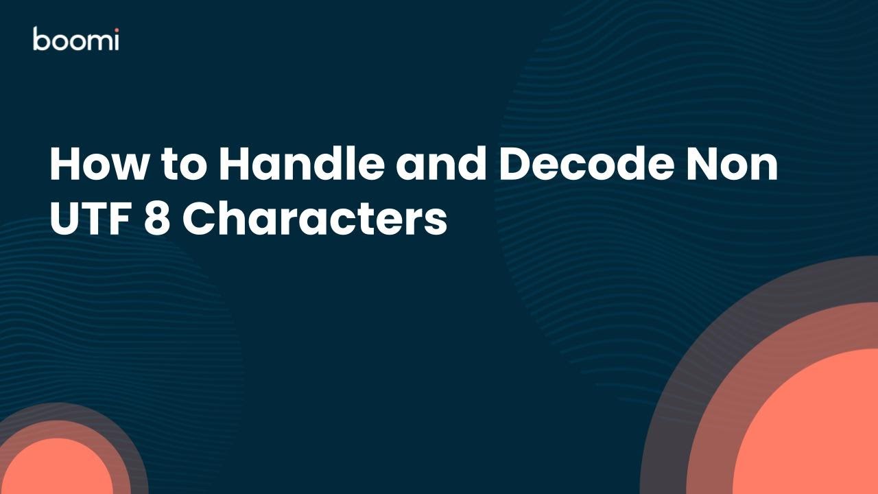 How to Handle and Decode Non UTF 8 Characters