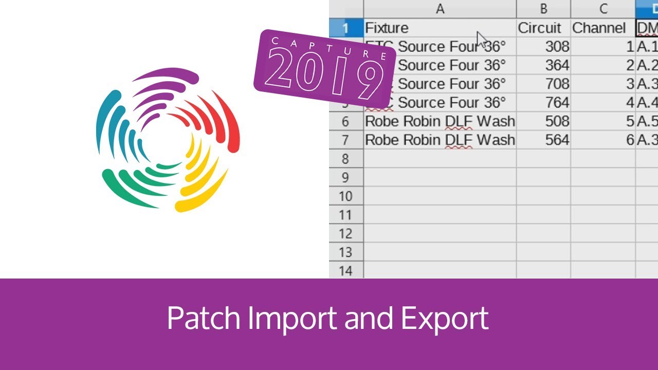 Patch Import and Export
