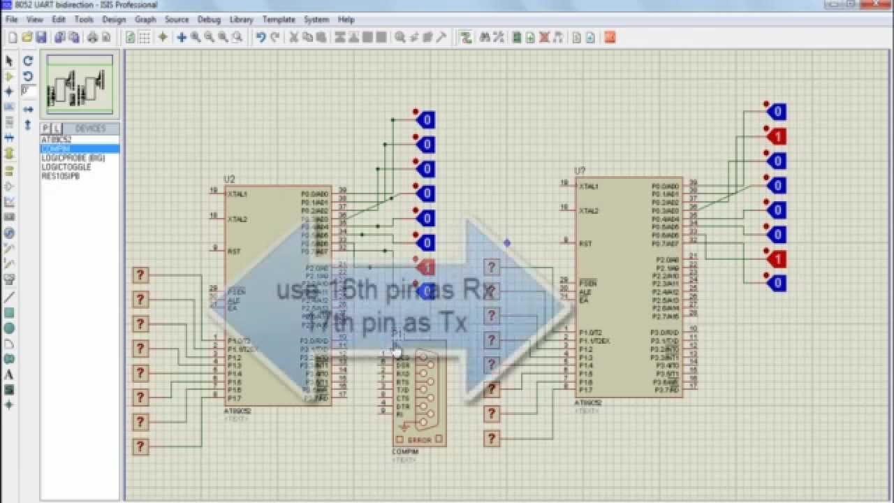 How to make bidirectional UART-3
