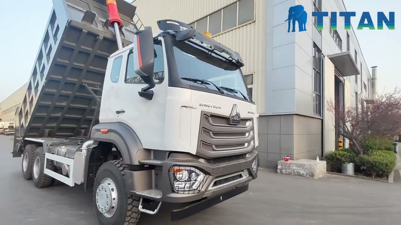 Video of Sinotruk Howo 380 6x4 Tipper Truck for Sale