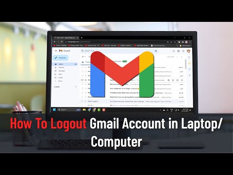 How to Logout Gmail Account in Laptop/Computer (Guide)