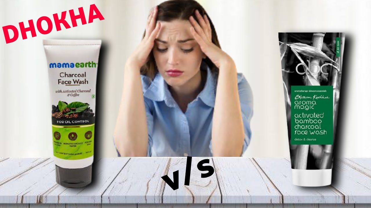 Aroma Magic v/s Mamaearth- Best Selling Charcoal Face Wash