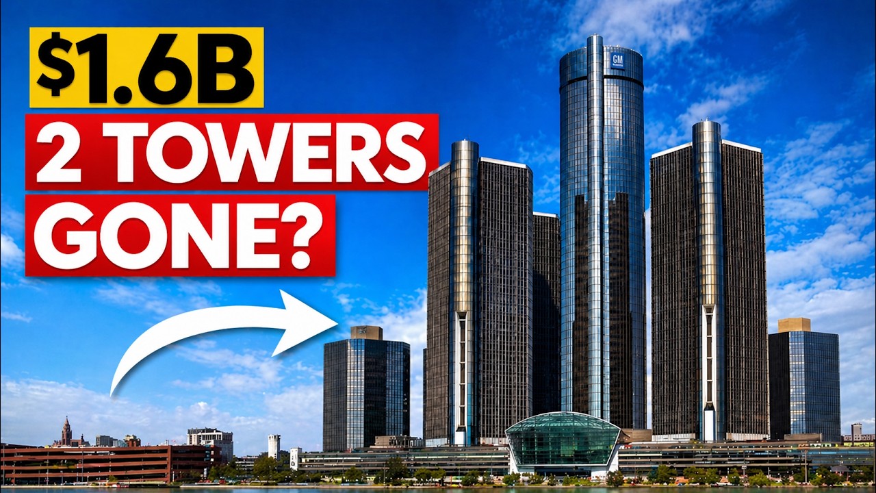 The $1.6B Plan to Demolish Part of Detroit’s Renaissance Center