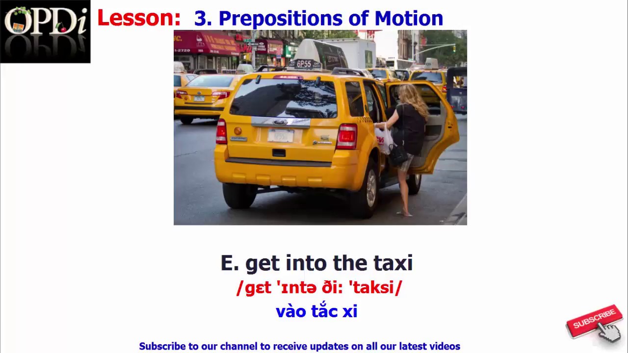 Oxford dictionary | 3. Prepositions of Motion | Oxford picture dictionary 2nd edition