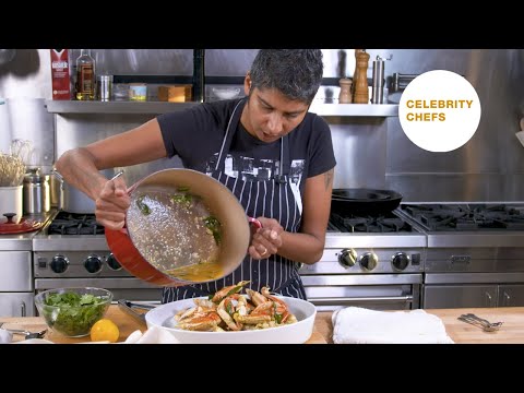 Celebrity Chefs Recipes: Preeti Mistry's Ginger Chile Dungeness Crab