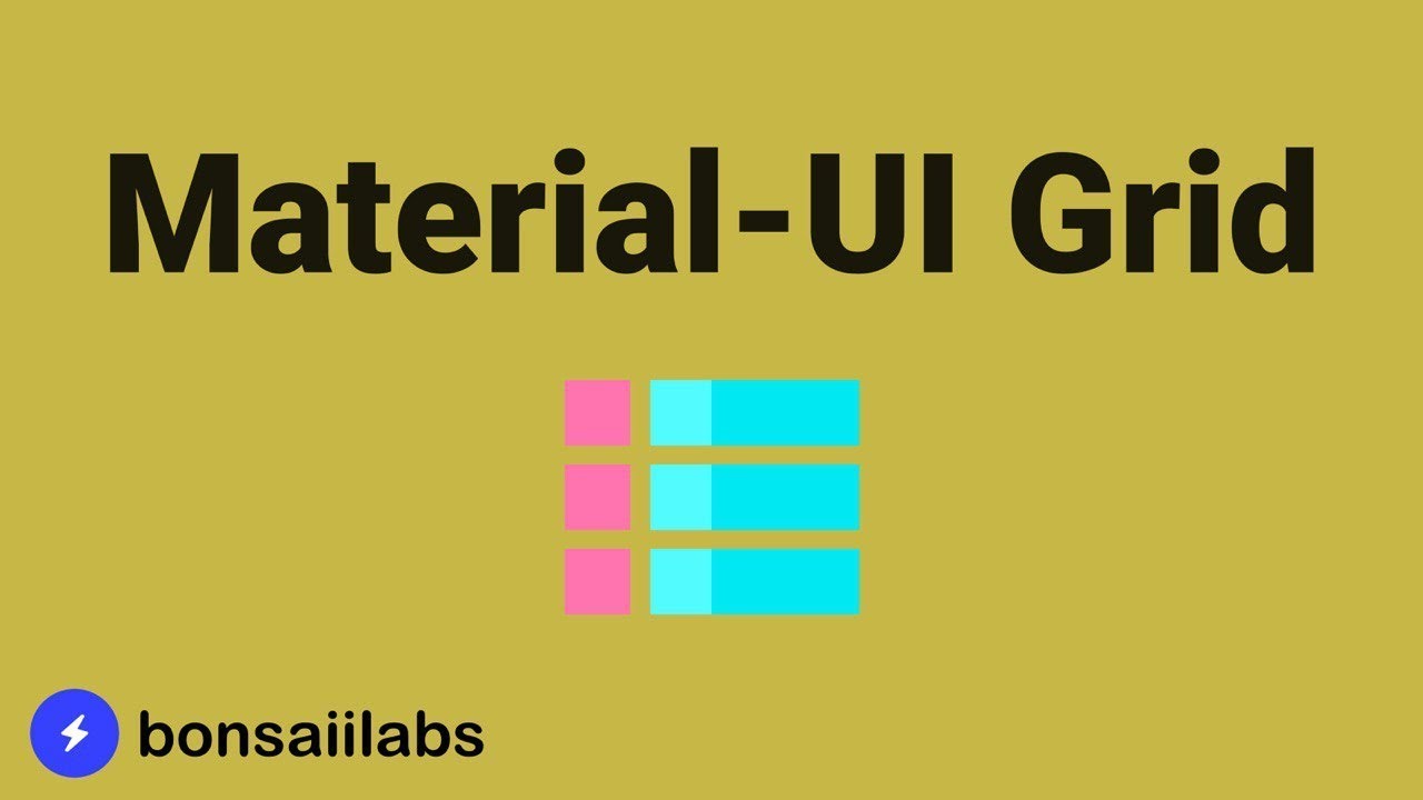 Working with Grid System in Material-UI