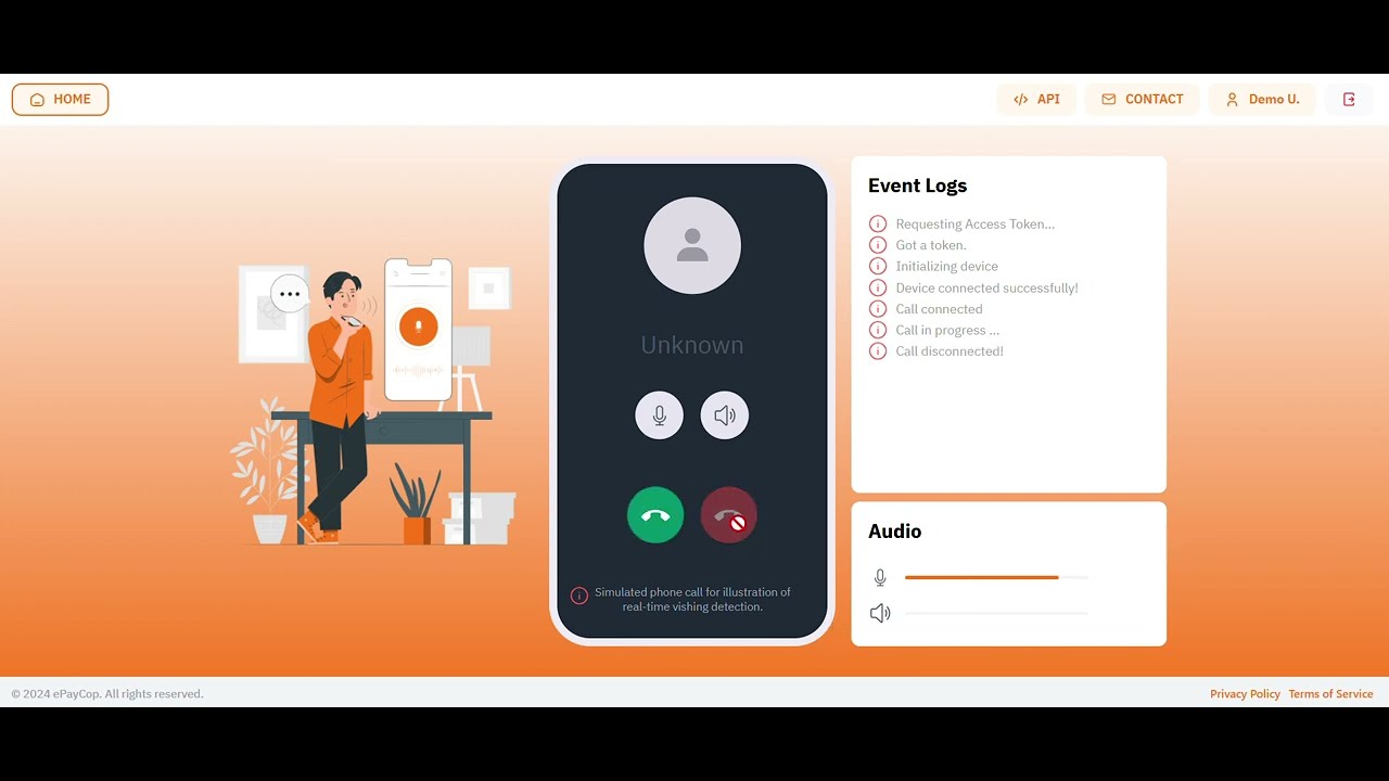 Real time Vishing Detection