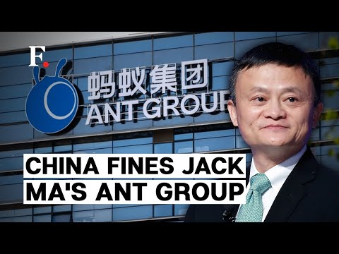 China Fines Jack Ma’s Ant Group Nearly $1 Billion