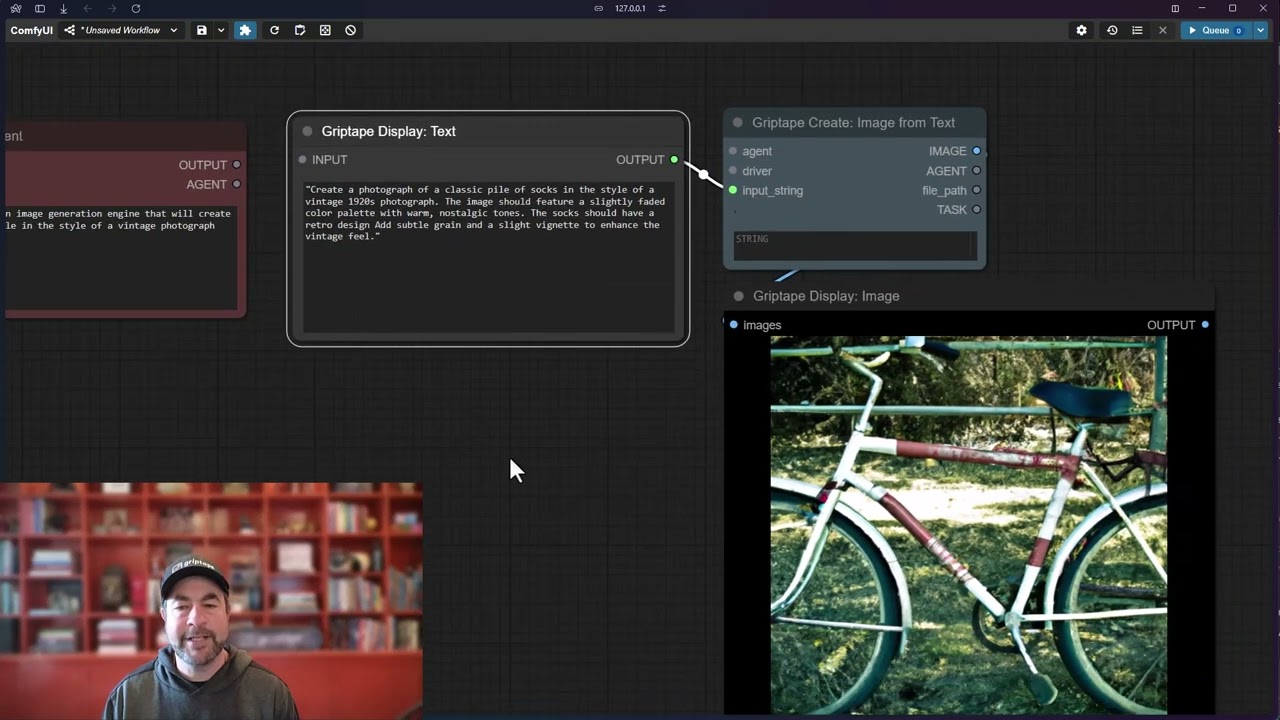 Griptape Nodes for ComfyUI: Persistent Display Text | Part 18