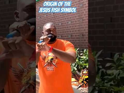 🤔Origin of the JESUS FISH 🐟 Symbol🤯 #jesus 💒 #christian #viral #trending #israelites #bible #church