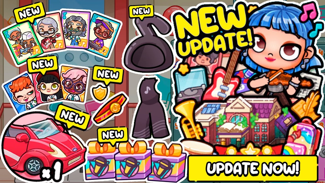 NEW UPDATE! NEW SECRETS MUSIC CLASS UPDATE IN AVATAR WORLD |  PAZU