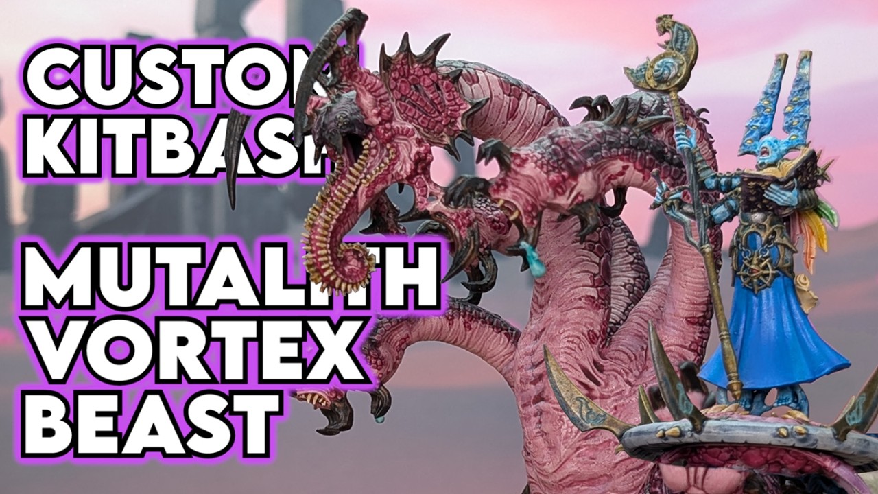 Custom Kitbash a Mutalith Vortex Beast for Warhammer 40K!