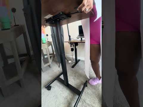 Sweetcrispy Mobile Small Standing Desk Review