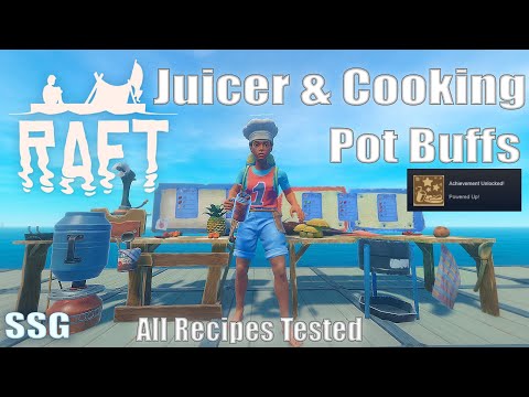 Steam Community :: Video :: Raft | Juicer & Cooking Buffs Recipes | Tested