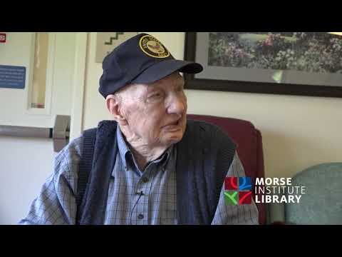 Nicholl World War II and Korean War Veteran U.S. Navy Natick Veterans Oral History Project