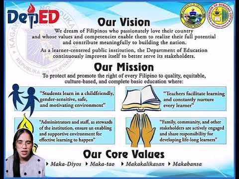 THE DepEd Vision, Mission and Core Values