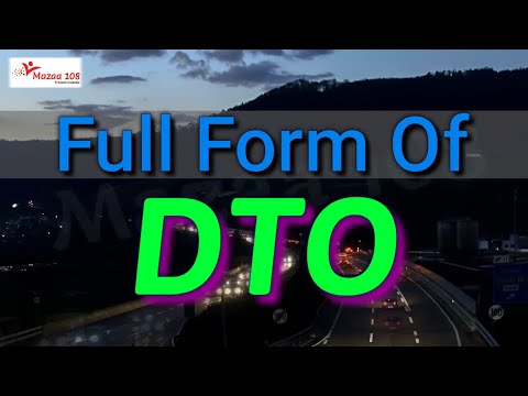 full form of DTO | DTO stands for | DTO Means | Regional Transport Office in India | #Mazaa108