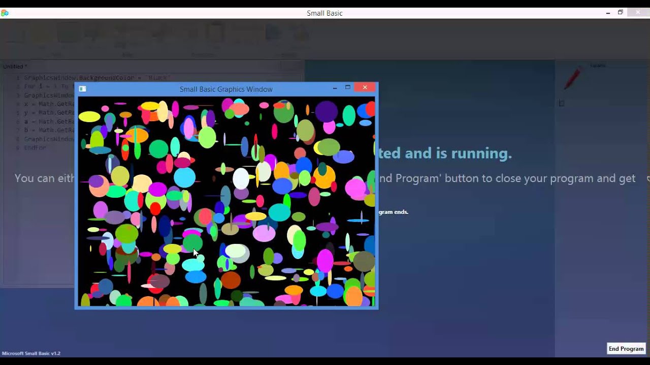 16 Random and Fractals (Small Basic Tutorial)